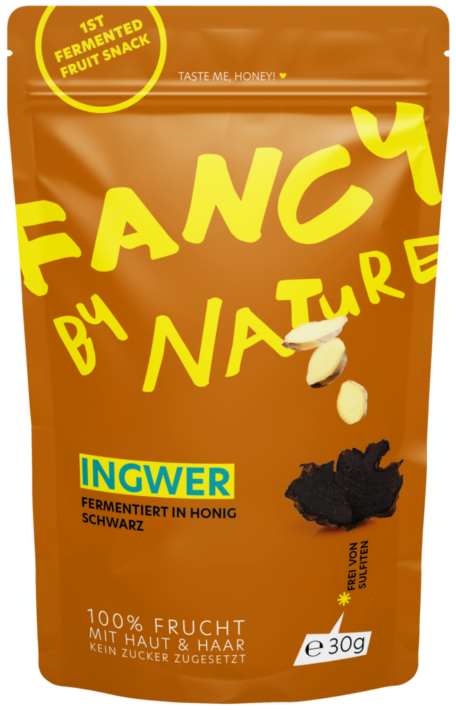 Ingwer - Fancy By Nature - 1st Fermented Fruit Snack